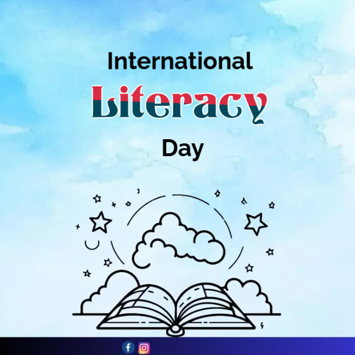 Literacy Day Template | PosterMyWall