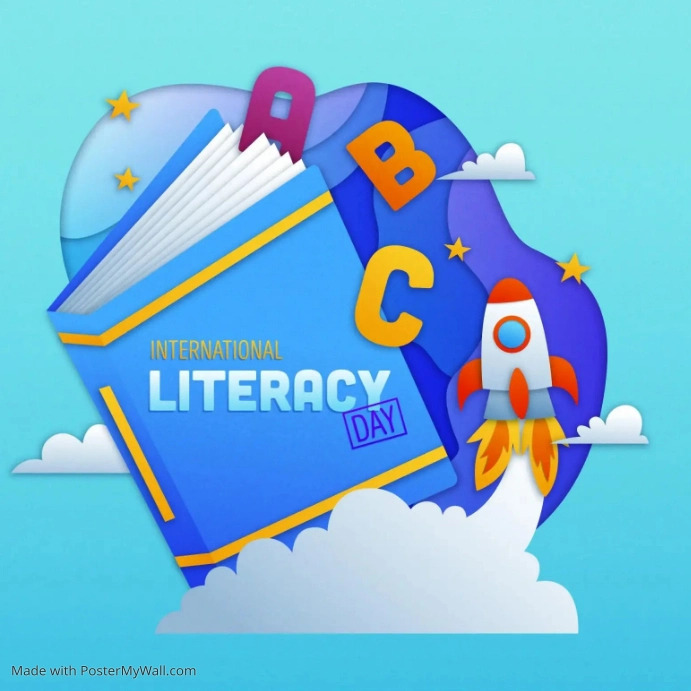 Literacy day Instagram post design Template | PosterMyWall