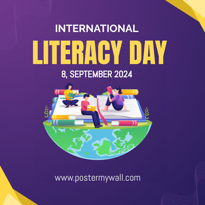 Literacy Day Instagram post Template | PosterMyWall