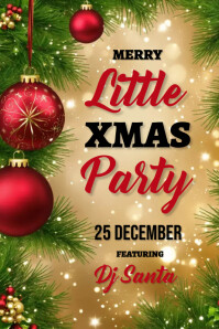 Christmas Event Party Template | PosterMyWall