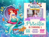 Little mermaid Template | PosterMyWall