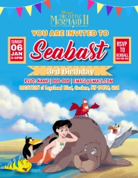 LIttle mermaid Template | PosterMyWall