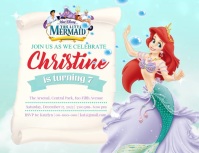 Little mermaid Template | PosterMyWall