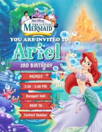 Little mermaid Template | PosterMyWall