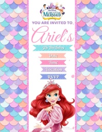 Little mermaid Template | PosterMyWall