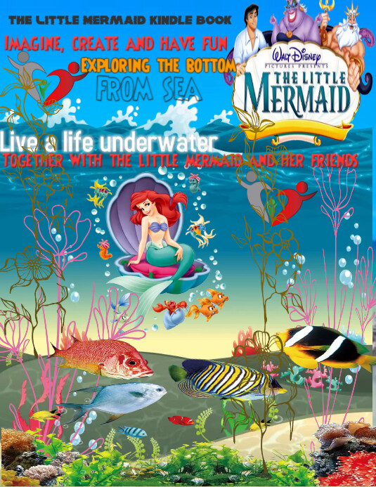 little mermaid flyer Template | PosterMyWall