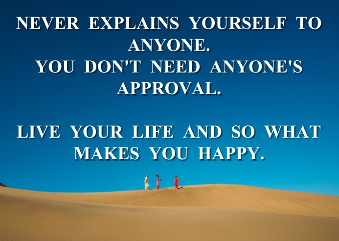 LIVE AND HAPPY QUOTE TEMPLATE | PosterMyWall