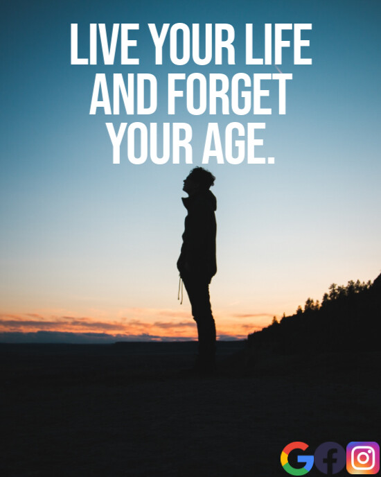 LIVE AND LIFE QUOTE TEMPLATE | PosterMyWall