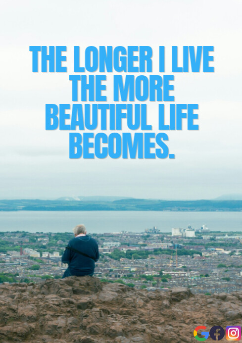 LIVE AND LIFE QUOTE TEMPLATE | PosterMyWall