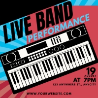Live Band Template | PosterMyWall