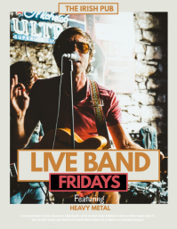 band poster template | PosterMyWall