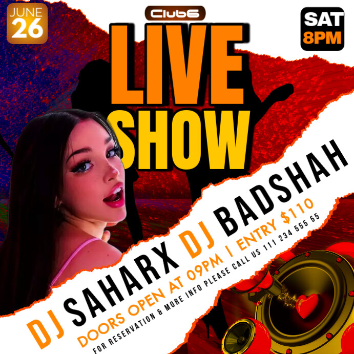 live city party Template | PosterMyWall