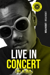 MUSIC CONCERT POSTER Template | PosterMyWall