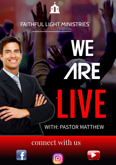 LIVE Template | PosterMyWall