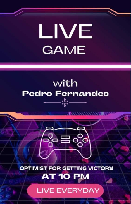 Copy of Live Game | PosterMyWall