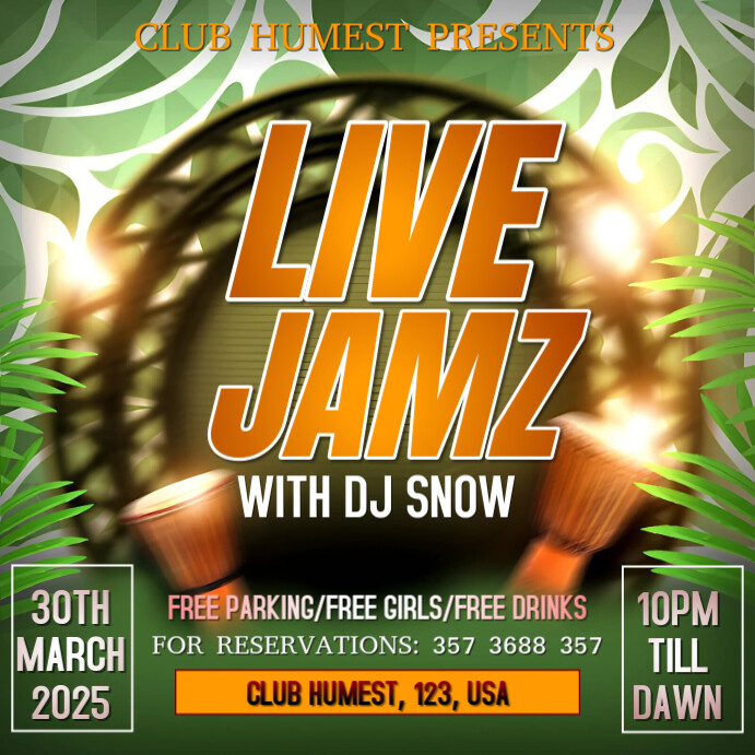 Copy of Live Jamz Design | PosterMyWall