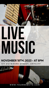 Live Music Template | PosterMyWall