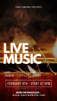 Live Music Template | PosterMyWall