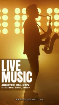 169+ Free Live Music Video Instagram Reel Templates | PosterMyWall