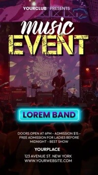 Music Event Template | PosterMyWall