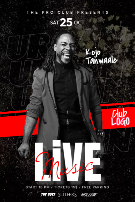 Live Music Template | PosterMyWall