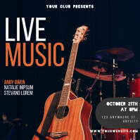 Live Music Concert Template | PosterMyWall