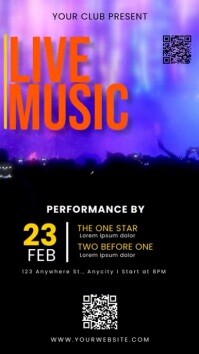Live Music Template | PosterMyWall