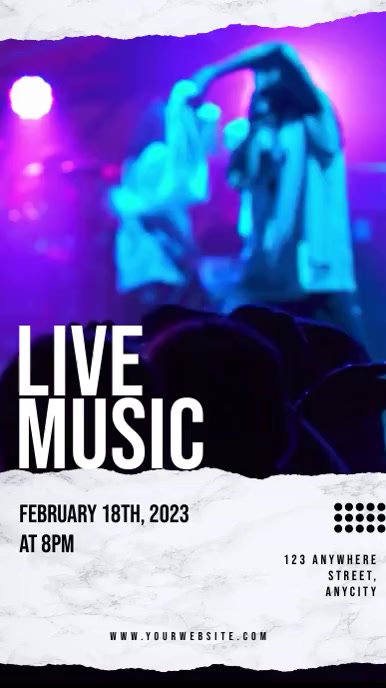 Live Music Template | PosterMyWall