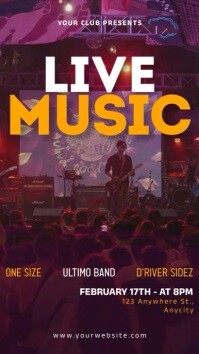 Live Music Template | PosterMyWall