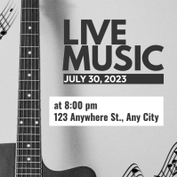 Live Band Template | PosterMyWall