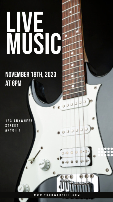 Live Music Template | PosterMyWall