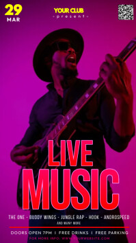 Live Music Template | PosterMyWall