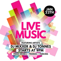 Live Music Instagram Post Template | PosterMyWall