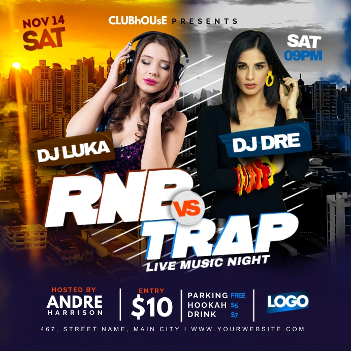 Copy of live music night | PosterMyWall