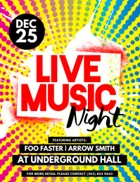Live Music Night Template | PosterMyWall