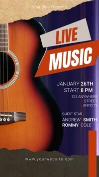 Live Music Template | PosterMyWall