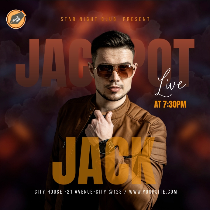 Live Party Ads Template | PosterMyWall