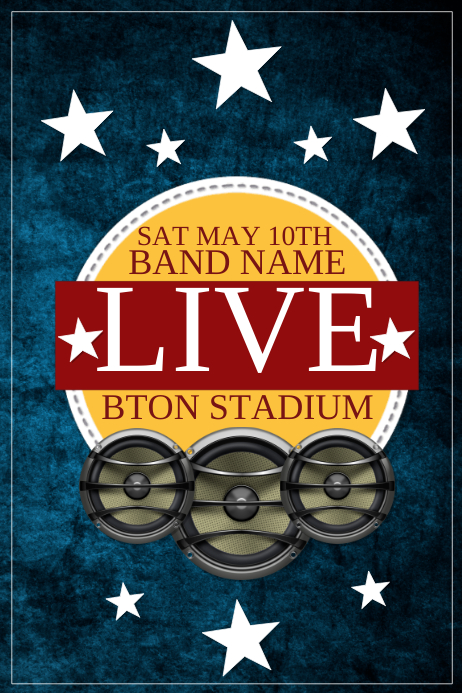 Live Performance Template | PosterMyWall