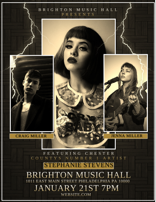 Live Performance Template | PosterMyWall