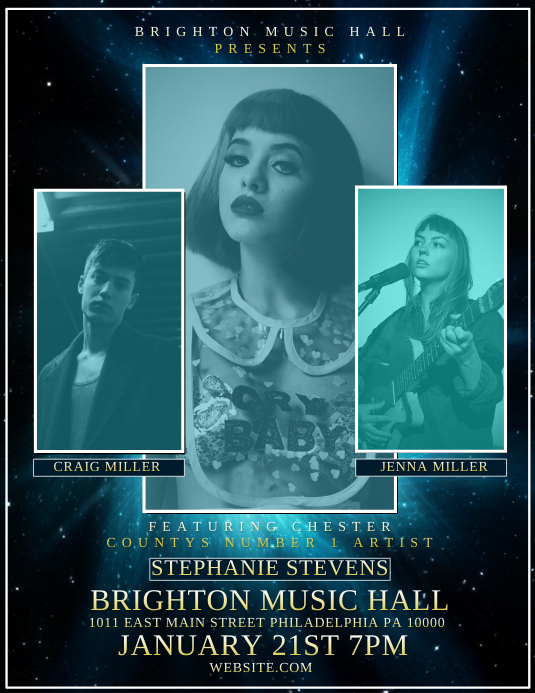 Live Performance Template | PosterMyWall