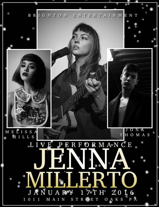 Live Performance Templat | PosterMyWall