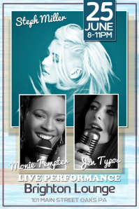 Live Performance Template | PosterMyWall