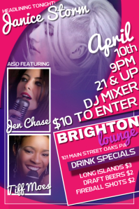 Live Performance Template | PosterMyWall