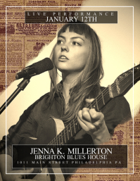 Live Performance Template | PosterMyWall