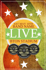 Live Performance Template | PosterMyWall