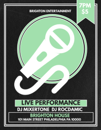 Live Performance Template | PosterMyWall