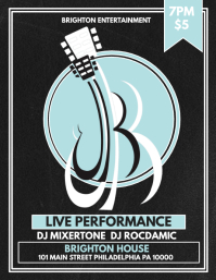 Live Performance Template | PosterMyWall