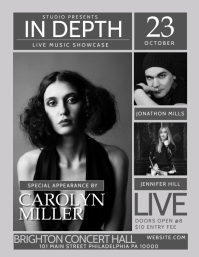 Live Performance Template | PosterMyWall