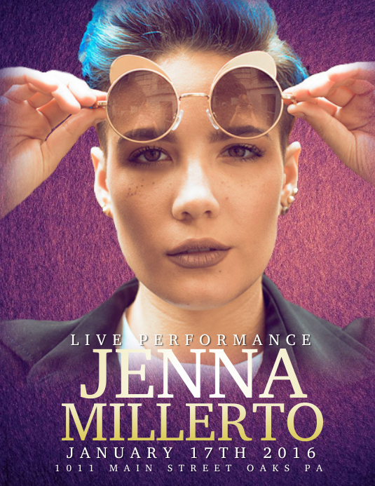 Live Performance Template | PosterMyWall