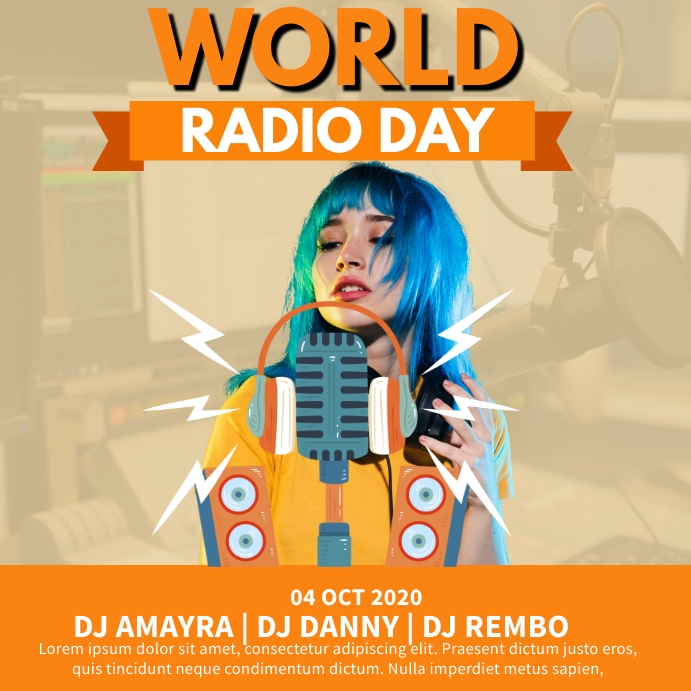 Live Radio Event Templates | PosterMyWall